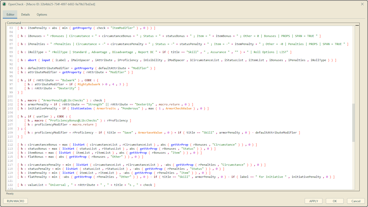 PF2e Framework – Sydney Fonderie